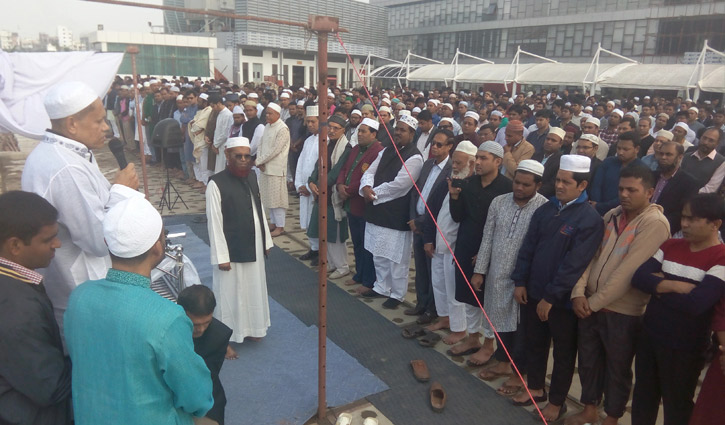 SM Nazrul Islam\`s first janaza held