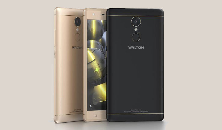 Walton releases new smartphone with fingerprint scanner