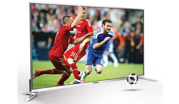 Marcel brings 43 models of LED TV centering Football World Cup