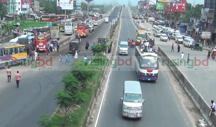 A different look of Dhaka-Chattogram highway