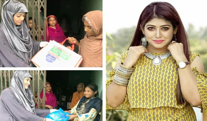 বৃদ্ধাশ্রমের মায়েদের পাশে অভিনেত্রী প্রিয়া আমান