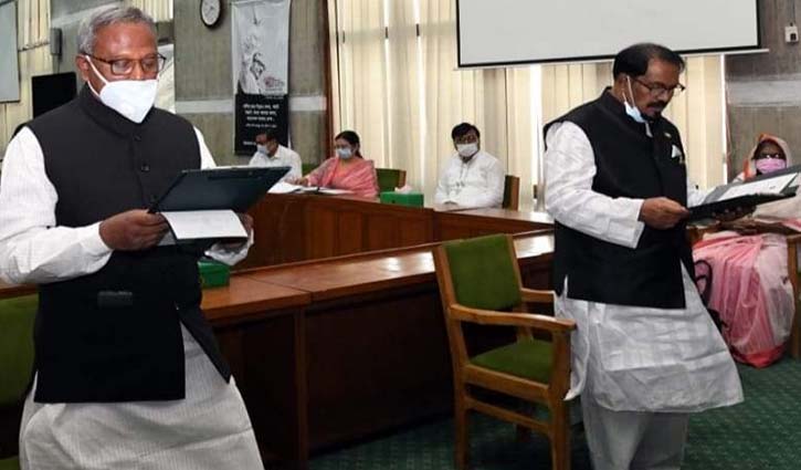 MP Monirul, Anwar take oaths