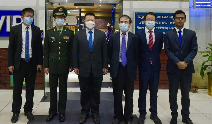 New Chinese envoy Yao Wen arrives in Dhaka