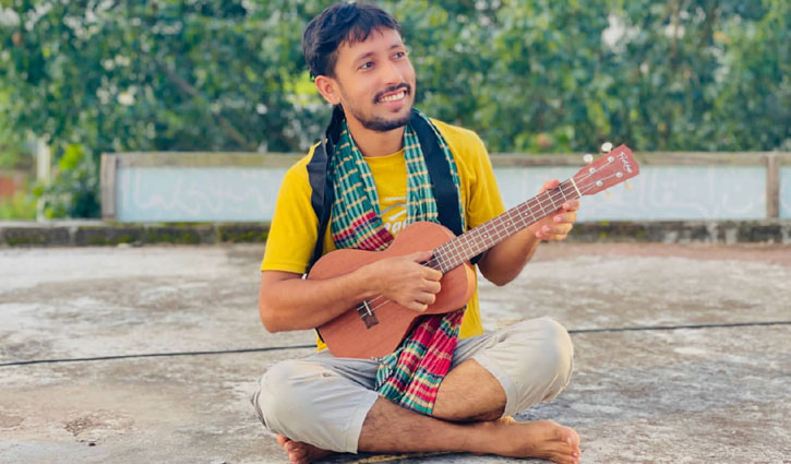 Rejaul is making a place in people`s hearts through music