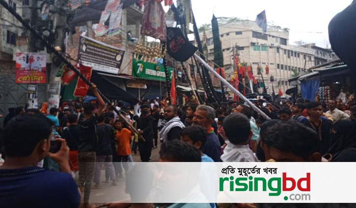 Tajia procession brought out in city