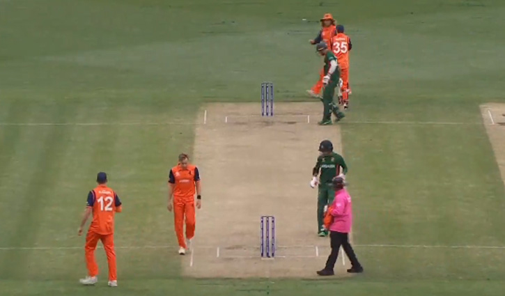 Bangladesh set 145-run target for Netherlands
