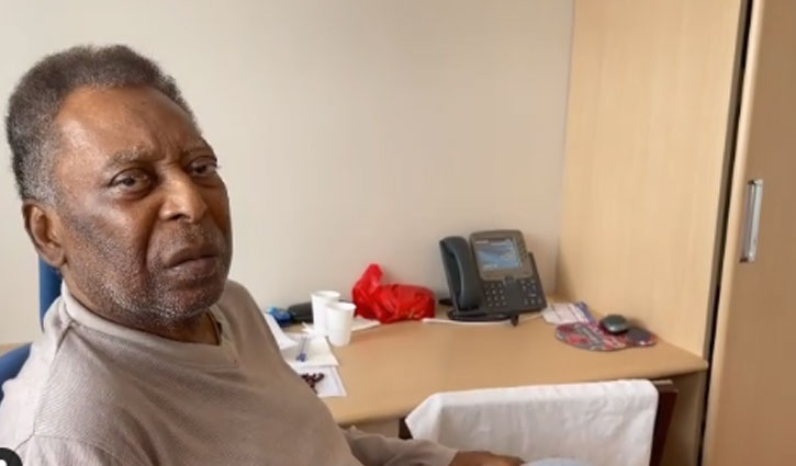 শ্বাসযন্ত্রের সংক্রমণের চিকিৎসায় ভালো সাড়া দিচ্ছেন পেলে