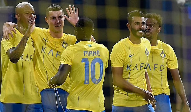 পিছিয়ে পড়েও দারুণ জয়ে এএফসি চ্যাম্পিয়নস লিগে আল নাসর