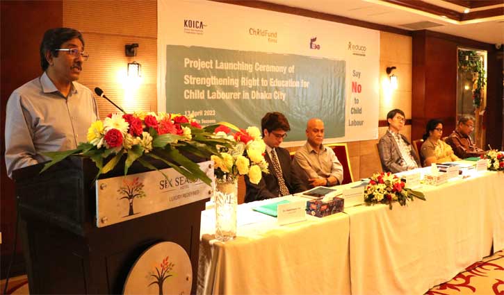 8 working children receiving education with support of Educo