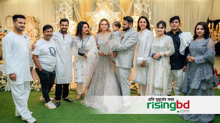 সীমান্ত-বারিশা দম্পতির মেয়ের জন্মদিনে তারার মেলা