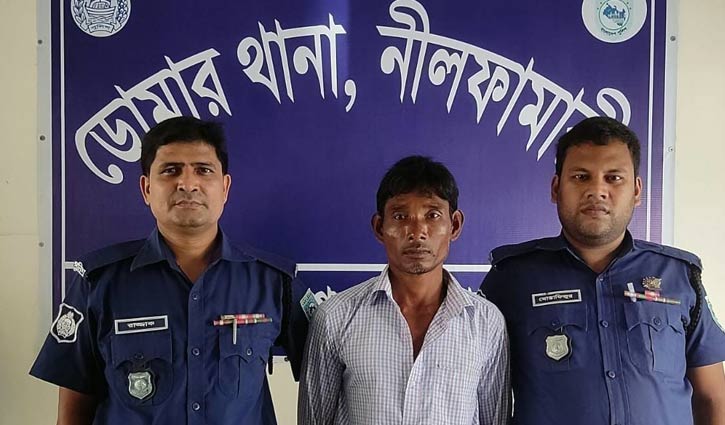 ডোমারে ধর্ষণ মামলায় যুবক গ্রেপ্তার