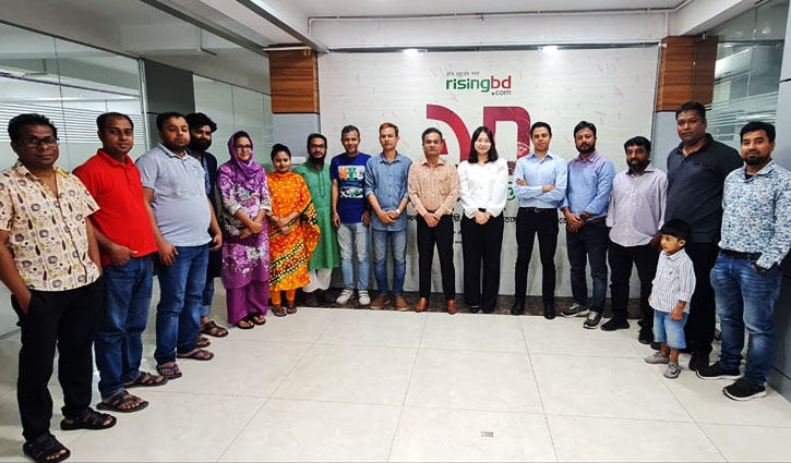 HWPL official visits risingbd