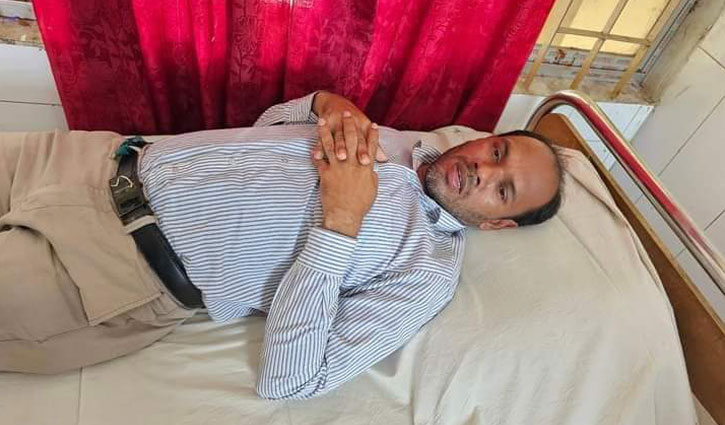 শ্রীপুরে সাংবাদিকের ওপর দুর্বৃত্তদের হামলা