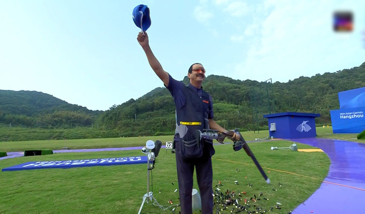 Perfect 6 at 6 by Abdullah Al-Rashidi at Asian Games