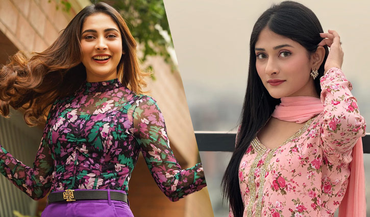 মেহজাবিনের ছোট বোন মালাইকার শোবিজে অভিষেক