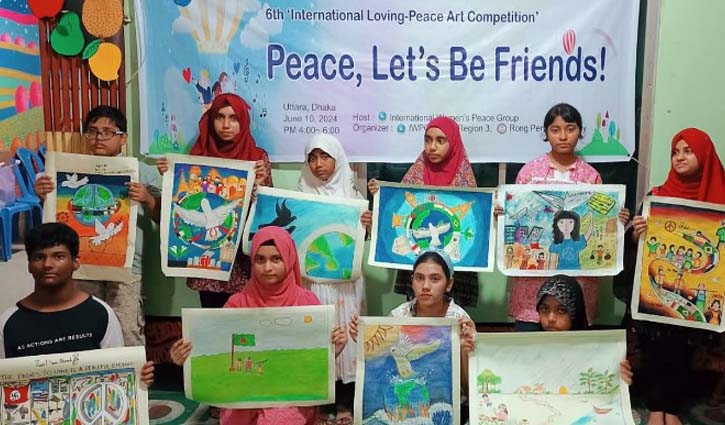 6th International Loving Peace Art Competition held